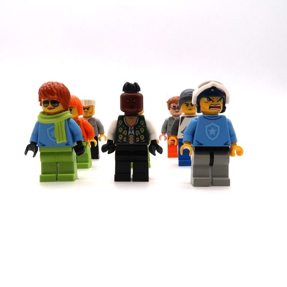 Lego | Toys | Lego Minifig Lot Of 9 Complete Figures Custom Men Women ...